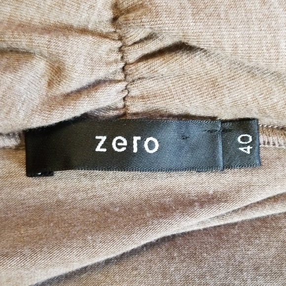 zero | Dresses | Zero Clothing Brown Faux Wrap Dress | Poshmark